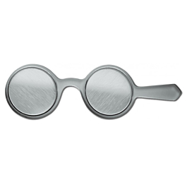 Bagolini lenses in hand-held lorgnette, axis 45° and 135° OnSpot Medical