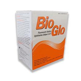 Bio Glo Fluoresceïne strips 300 stuks OnSpot Medical